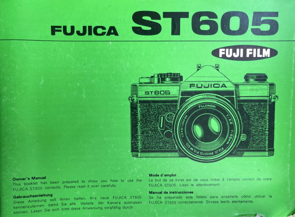 Fujica ST605 User Manual - Milly's Cameras